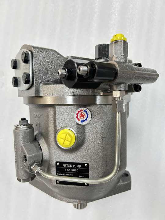 Piston Hydraulic Pump 242-6085 2426085 Piston Pump for Backhoe Loader ...
