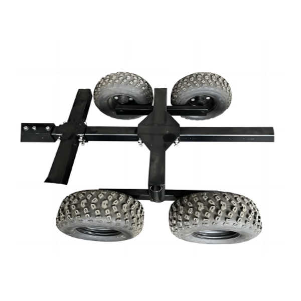 4tons ATV Timber Trailer with Crane - Efficient Log Loading