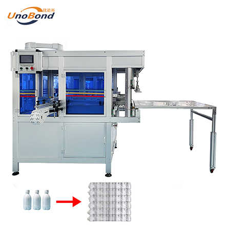 Semi Automatic Plastic Bottle Bagging Equipment Empty Bottle Packaging Machine PP Bottle Pet ...