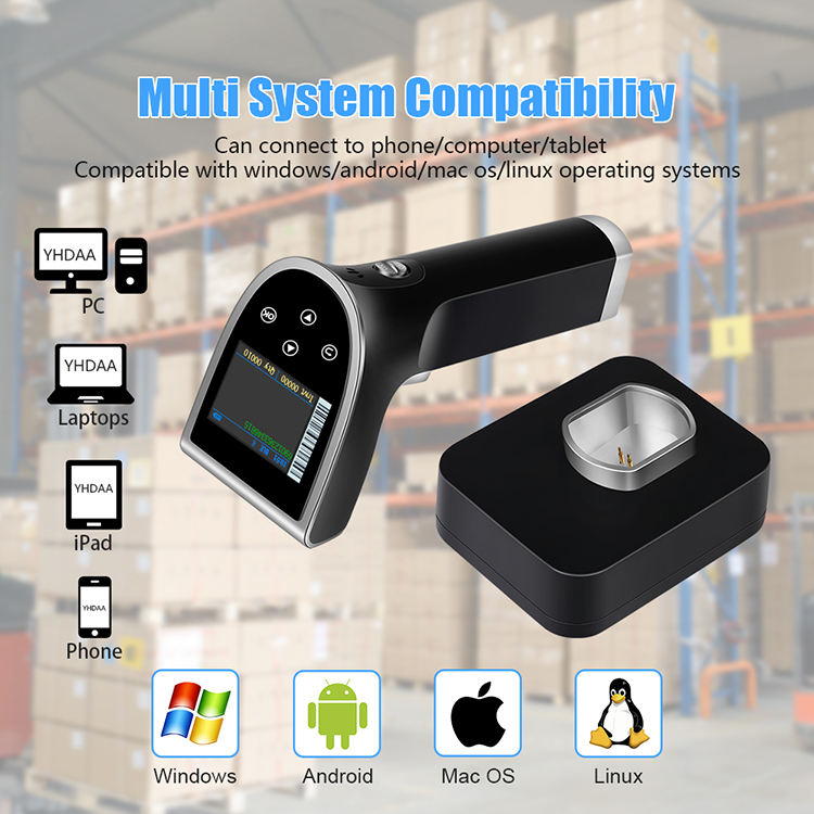Multi-Colors Optional 2D Barcode Reader Bluetooth Wireless CMOS Bar Qr ...