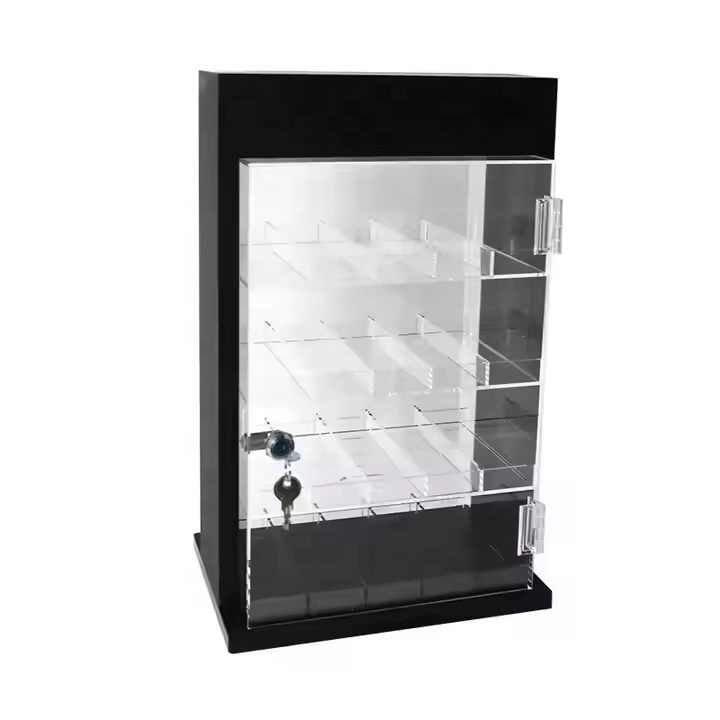 Acrylic LED Display for Smoke Retail Store - Customizable