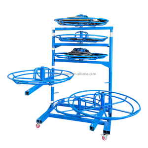 6-Layer Hydraulic Hose Reel Rack for Storage High-Density Rubber Hoses ...