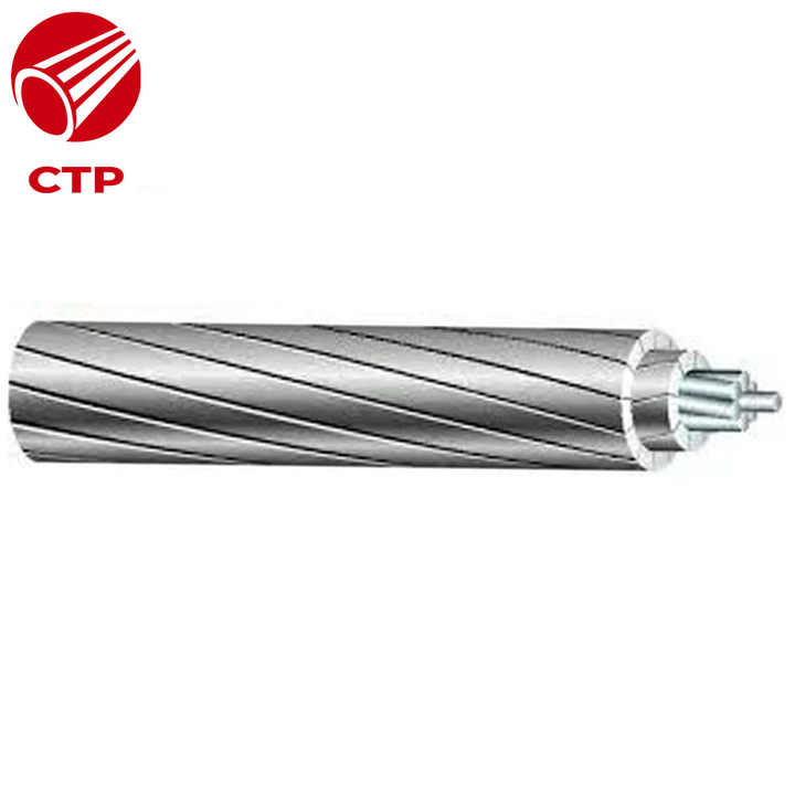 UL-Certified ACSR Power Transmission Line Low-Medium Volta Cable Steel ...
