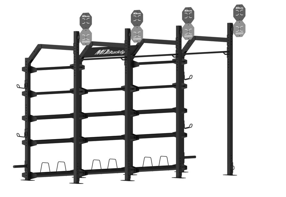 MDBuddy Storage Rack Functional Training Storage Rack Gym Equipment ...