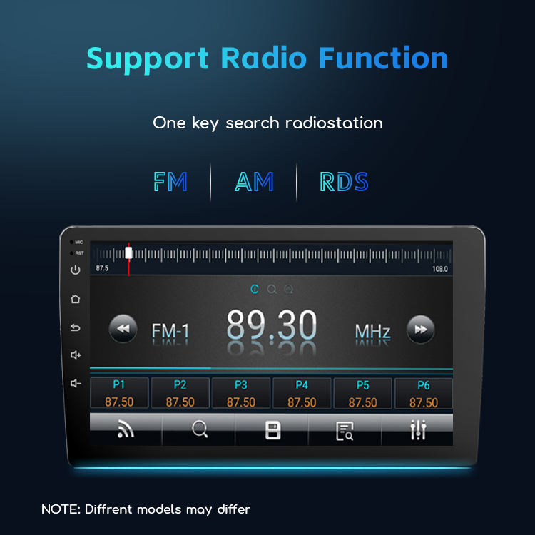AC8227 9-Inch Android Car Stereo, 1+32GB, 4 Core, GPS, Bluetooth ...