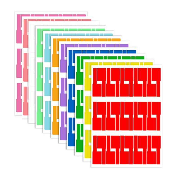 A4 Printable Cable Labels P-type Waterproof and Sun-proof Blank ...