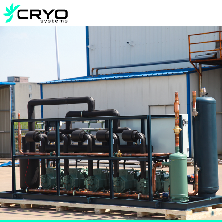 Heavy Duty Compressor Rack System Reliable Cold Room Unit for ...