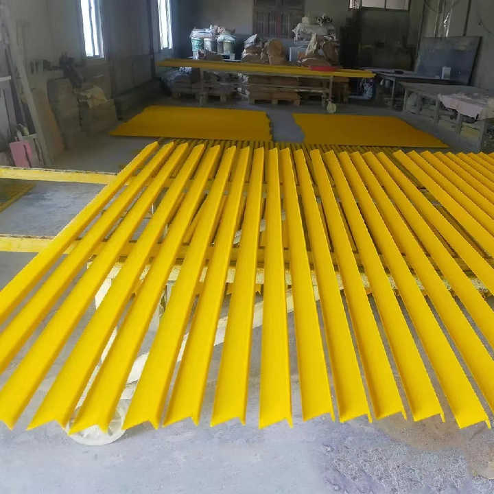 FRP Skid Plate Strip Stair Nosing Fiberglass Offshore Platform ...