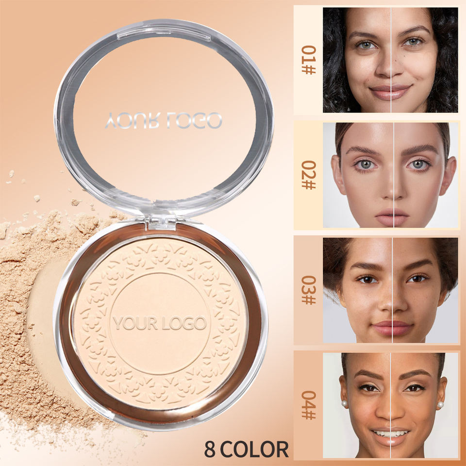 High Quality Matte Compact Setting Mineral Powder Own Brand Loose ...