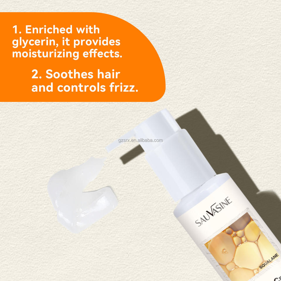 Custom ODM Frizz Control Hair Cream Smoothing Formula Anti Static Easy ...