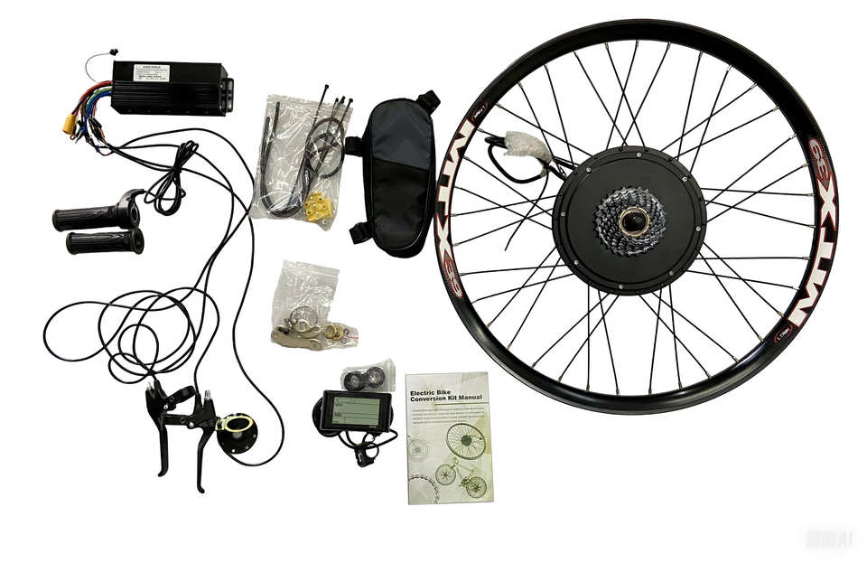72v 3000w Ebike Conversion Kit - 8000w 10000w 5000w Wheel