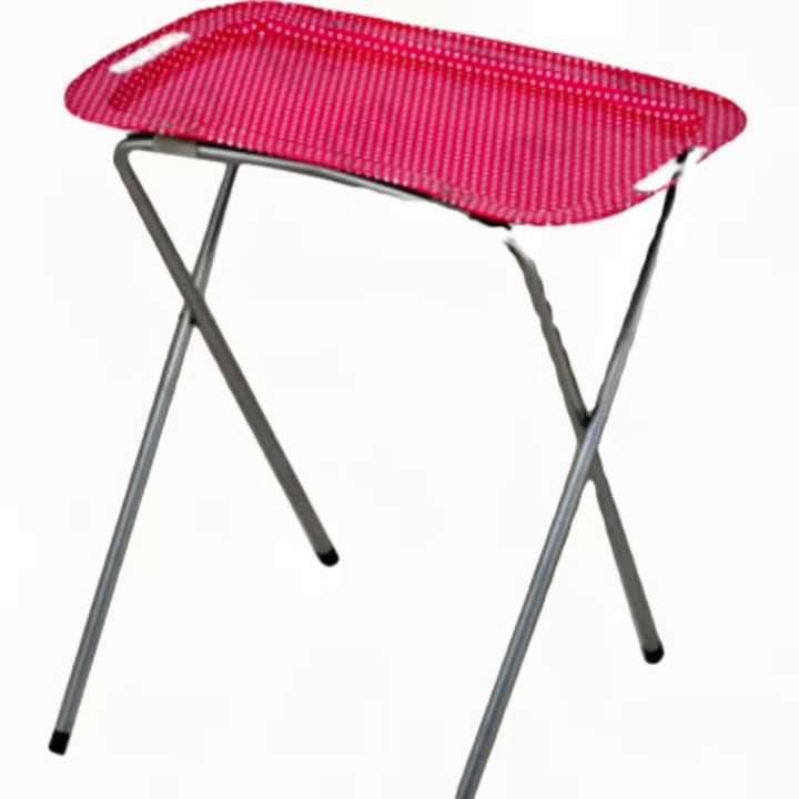 DADI Custom Printing Folding Metal Tray with High and Low Foldable Stand