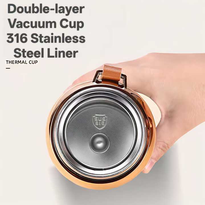 New Vacuum Cup 316 Stainless Steel Insulated Cup Handle Large Capacity ...