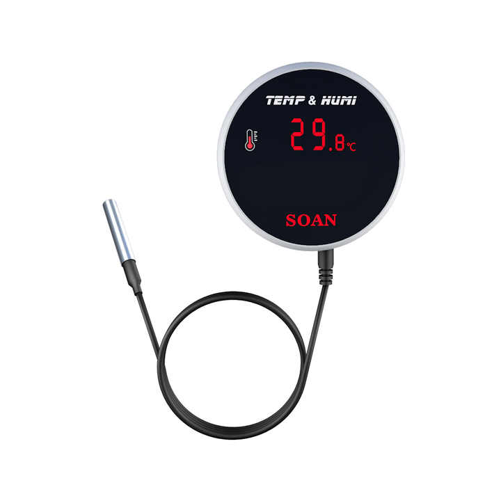 Tuya APP Remote Monitor Wifi Temperature Sensor with High/low ...