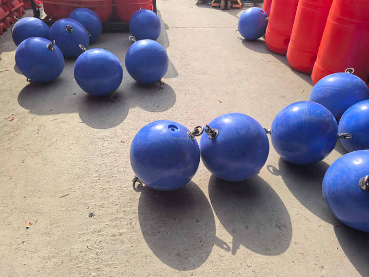 Foam Filled Polyethylene Floating Balls Security Warnings Marina ...