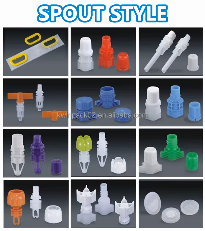 Cosmetic Sample Spout Pouch 3ml 5ml 10ml Refillable Moisture Proof Leak ...