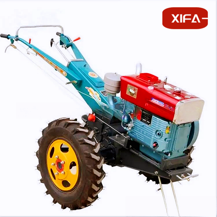 Walking Tractor with Rotary Tiller - Multi-Purpose Farm Machine