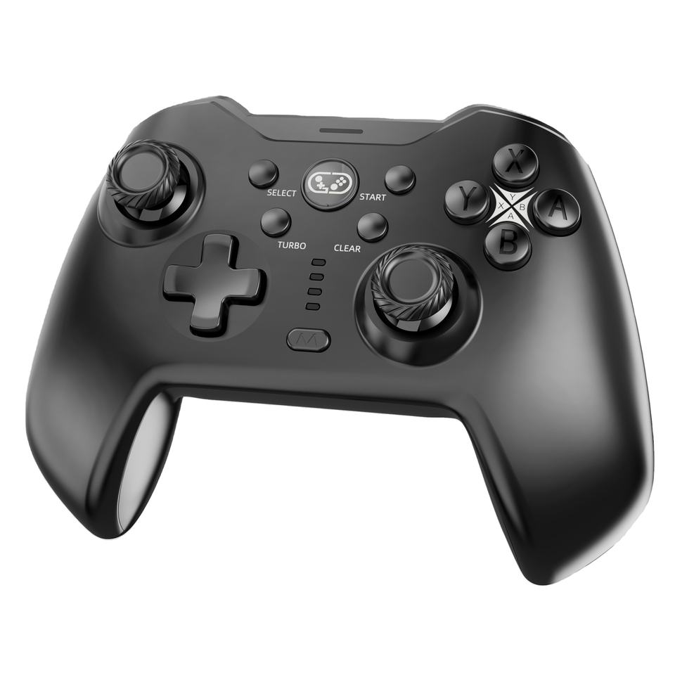 Wireless 2.4G Joystick Gamepad with Dual Vibration Vibration Motor ...