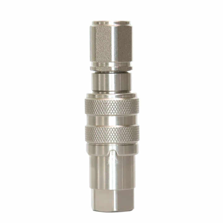 NAIWO Stainless Steel QRC Hydraulic FLAT FACE Quick Connector Coupling ...