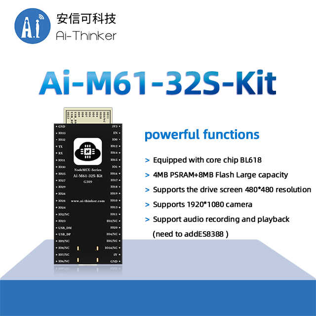 Ai-thinker Wifi 6+ Bluetooth BLE5.3 Combo Module BL618