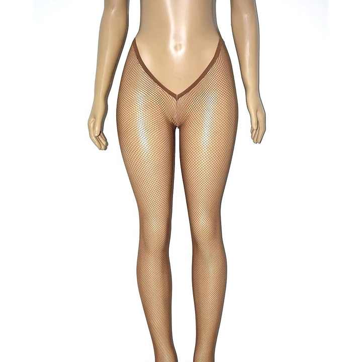 Plus Size Carnival Stockings - Shiny Glitter Women's Pantyhose