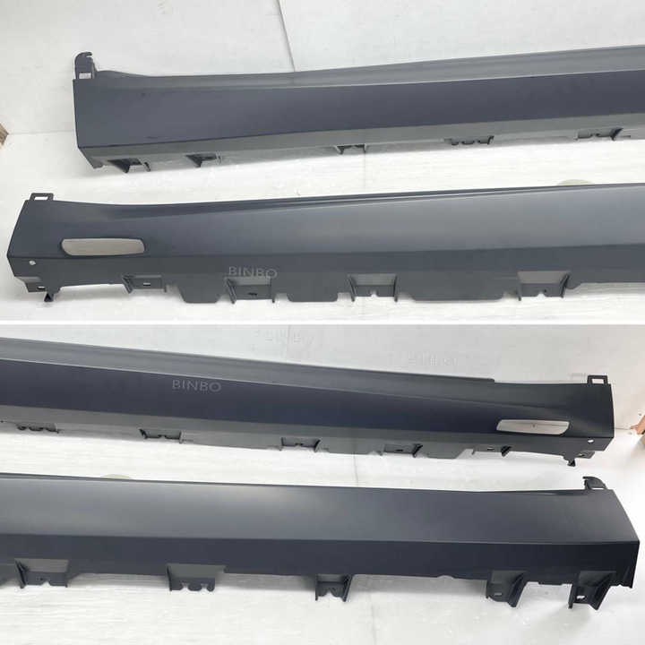 Car Body Kit Door Sill Cover Strip Spoiler Rocker Panel Bumper Guard ...