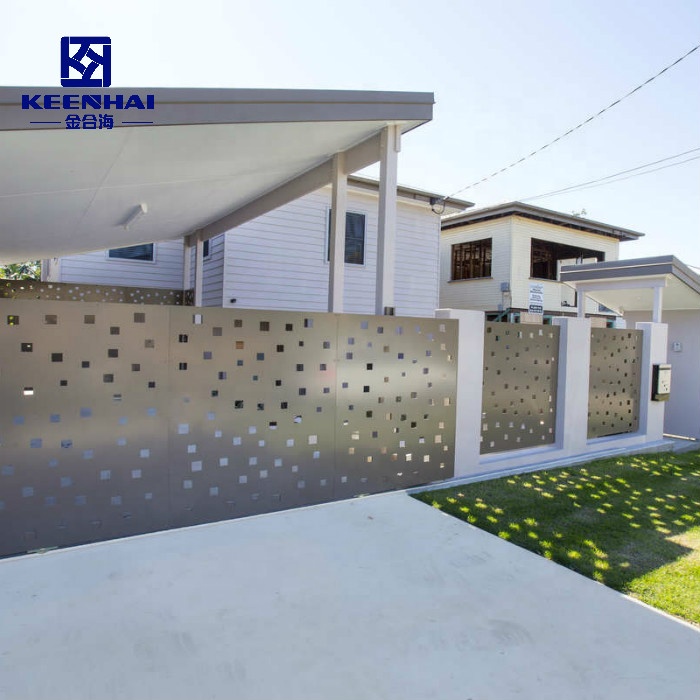 Durable and Stylish metal building perforated metal fence Solutions for ...