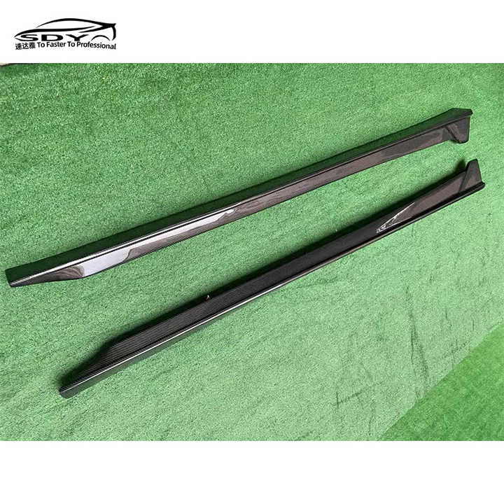 X5 G05 X5M F95 High Quality Carbon Fiber LD Style Side Skirt Side Lip ...
