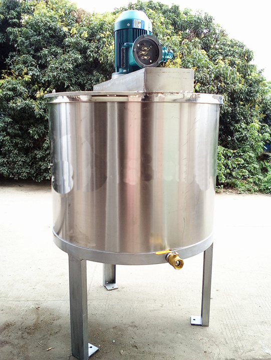 500L Electric Chemical Mixing Tank Agitator - Stainless Steel Liquid ...