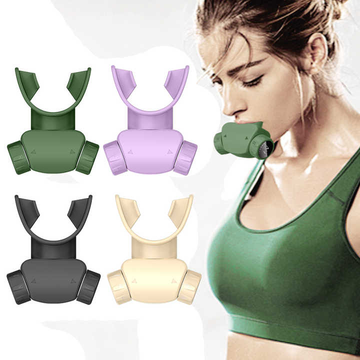 Innstar Breathing Exercise Device - Adjustable Lung Trainer