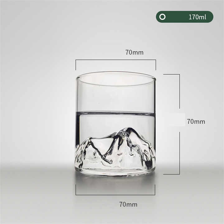 Creative Chinese Style 170ml 300ml High Borosilicate Glass Design Cup