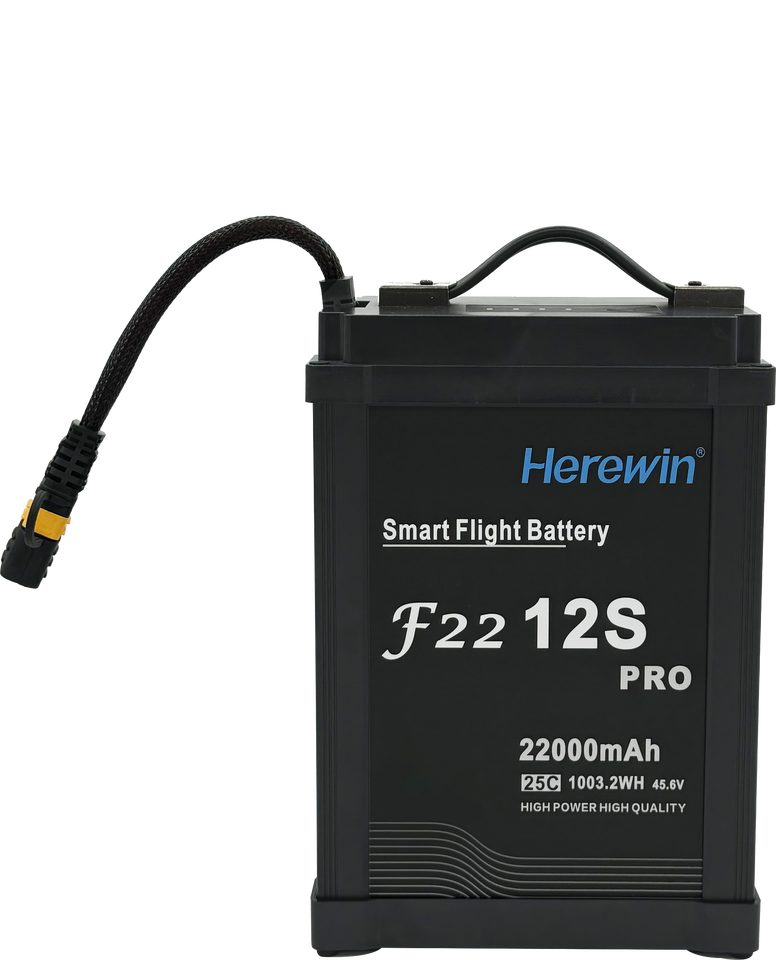 Herewin 22000mAh 12S Smart Edition Agriculture UAV Drone Cell Battery ...