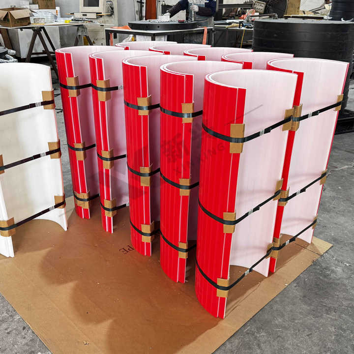 Conveyor Trough Lining Sheet U-shape Wear Resistant Conveyor Liner ...