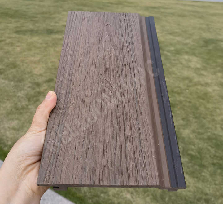Exterior Wall Panel WPC Siding Wall Outdoor Wood Panelling WPC Decor ...