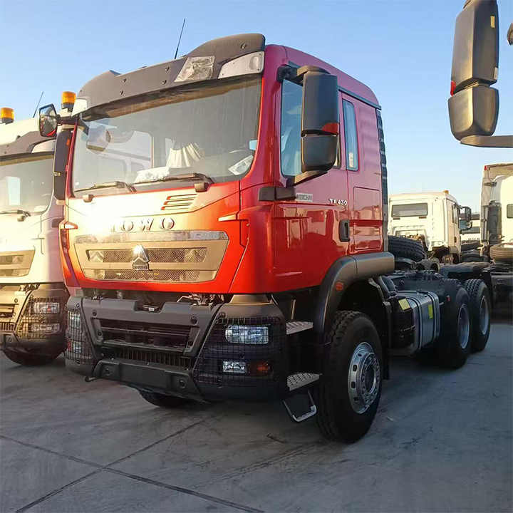 Sinotruk Howo TX Tractor Head 430hp Diesel Truck Howo 6x4 10 Wheeler ...