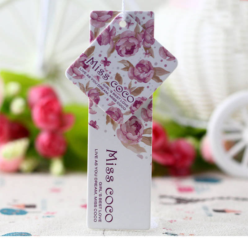 New Arrival Fashion hang Tag Design in Good Quality Cheap Paper hang ...