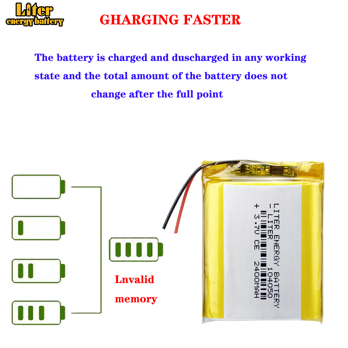 Pin Sạc Lithium Polymer Li-po 3.7v 7.4v 9v Li-po Pin 5000mah 7000mah 8 ...