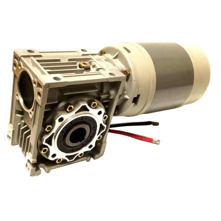 60 Nm Worm Geared DC Motor - High Efficiency & Durability