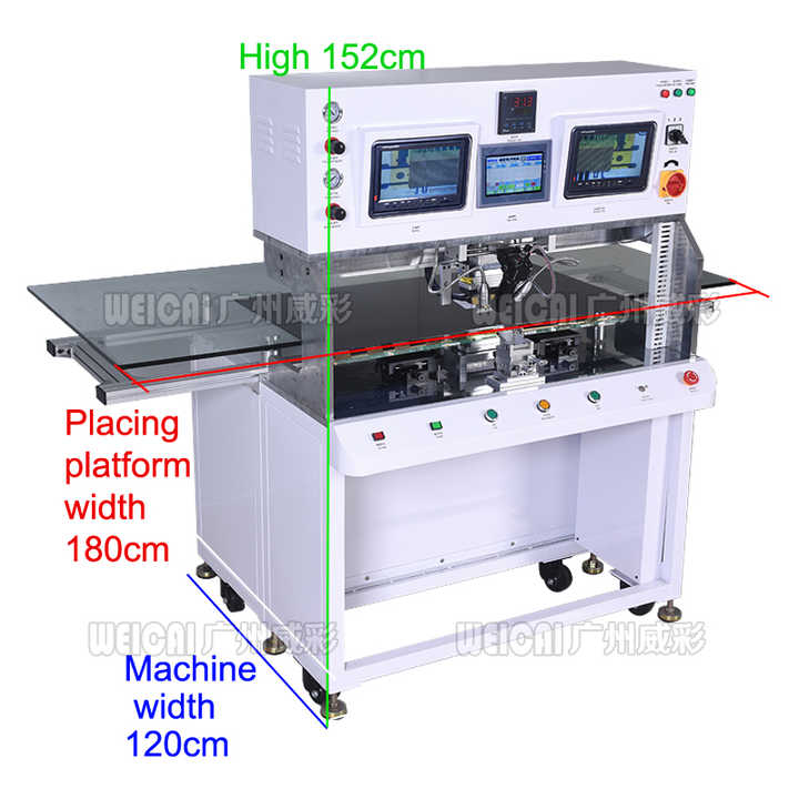Hot Pressing Equipment Ic Bonding Machine for LCD Acf Tab Cof Bonding ...