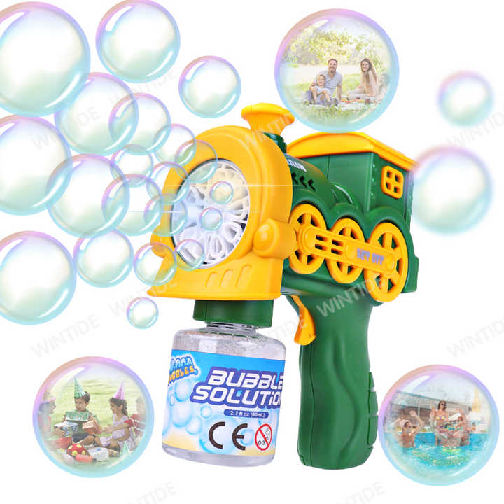 OEM ODM 10-hole Electric Fire Truck Bubble Gun Bubble Machine Summer Outdoor Kids Toys Blower ...