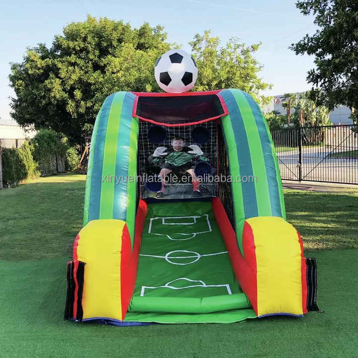 Interactive PVC Inflatable Football Game for Kids Portable First Bouncy ...