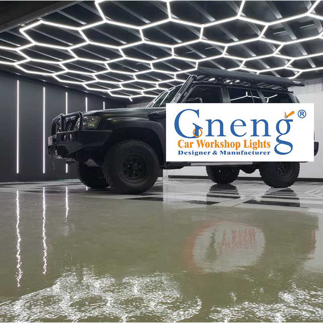 High Lightness LED Inspection Hexagon Panel for Workshops