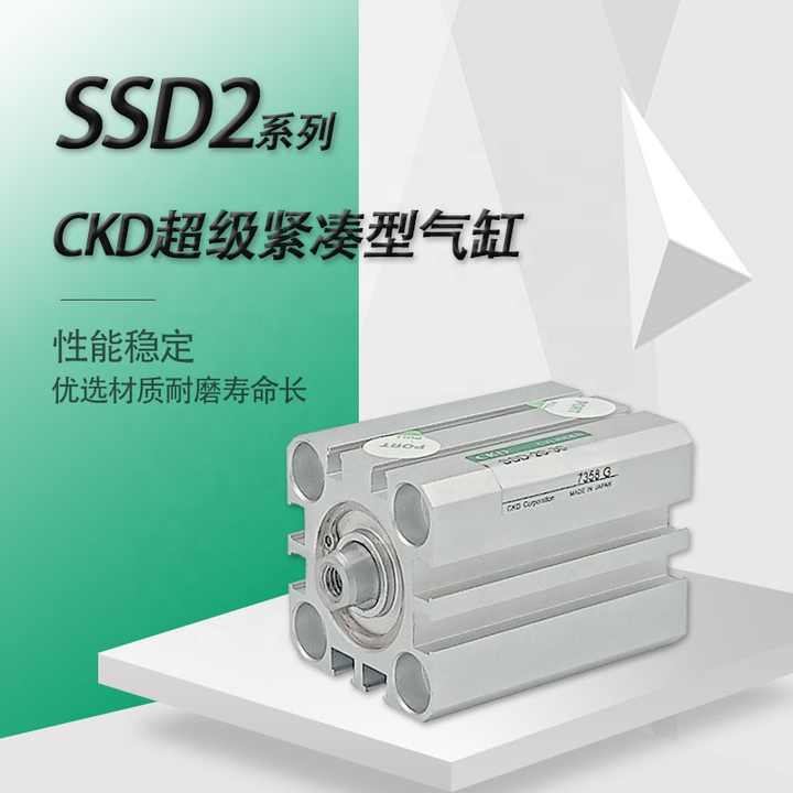 CKD Compact Cylinder SSD/SSD2-L-160-100-N-W1 - 1 Year Warranty