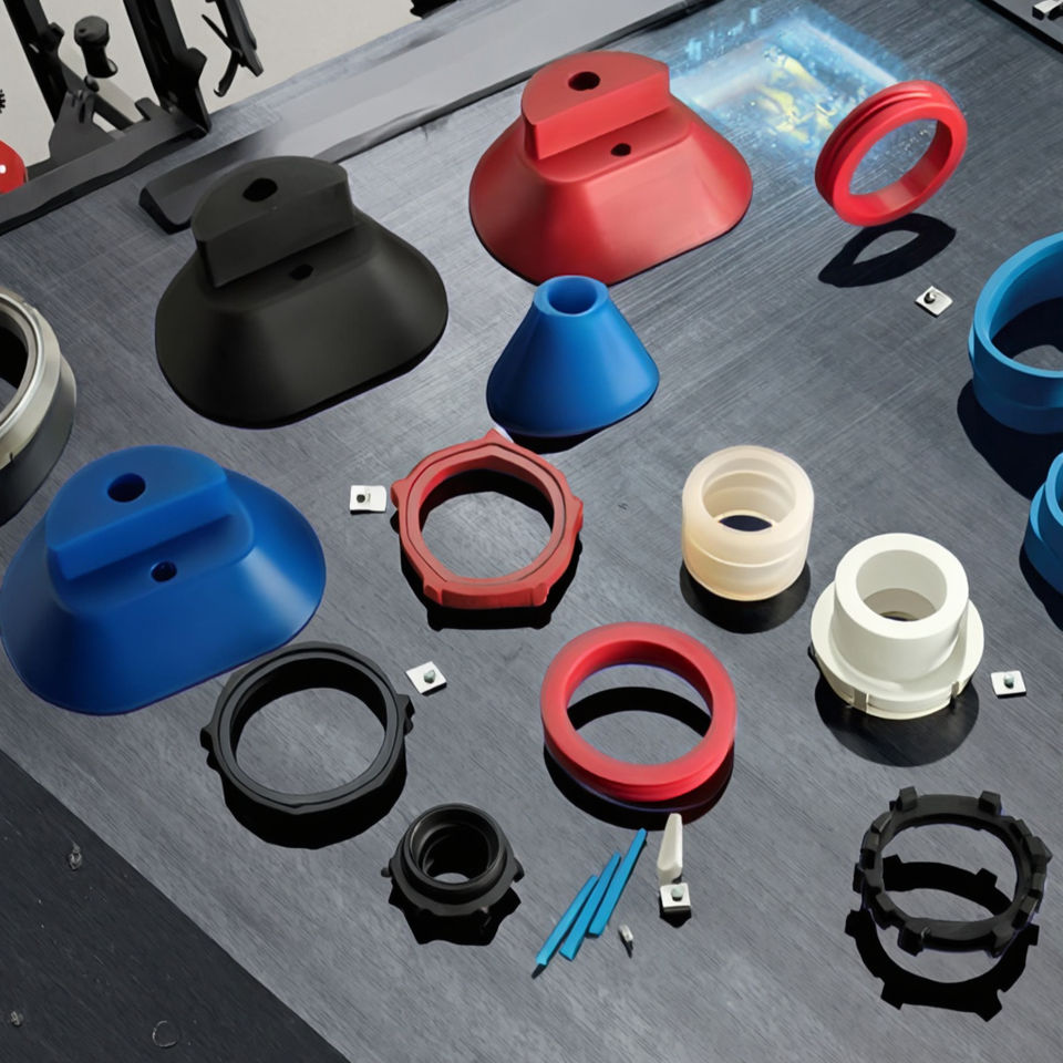 Molded Products and Parts Fkm Silicone Rubber Part NBR Rubber High ...