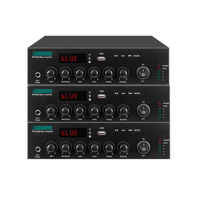 MP120UB PA System - 120W Mini Digital Mixer Amplifier