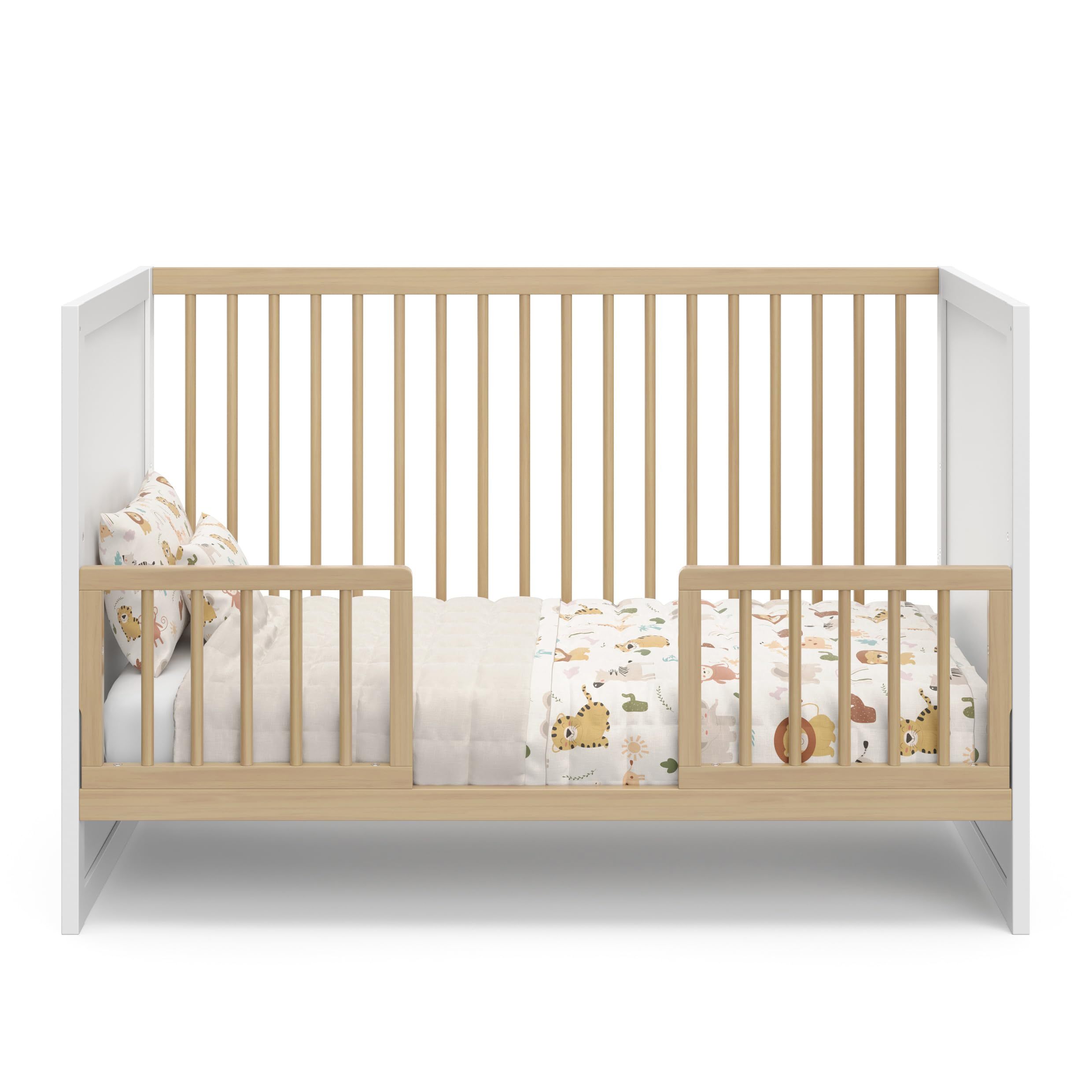 Adult Baby Crib - Adjustable Hospital-Grade Metal Frame