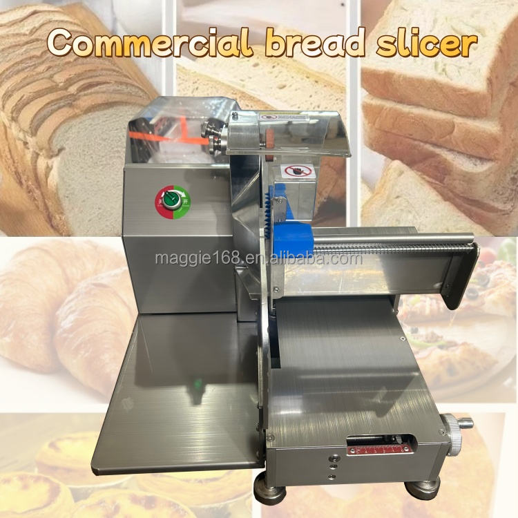 220V/50Hz Adjustable Commercial Bakery Equipment Toast Bread Slice ...