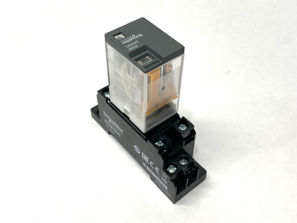 RXZE1M2C Relay Base w RXM2LB2BD Relay 24VDC| Alibaba.com
