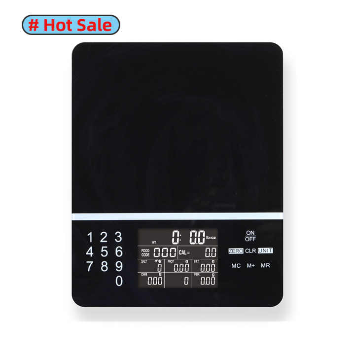 Canny LCD Multifunction Digital Nutrition Kitchen Diet Scale