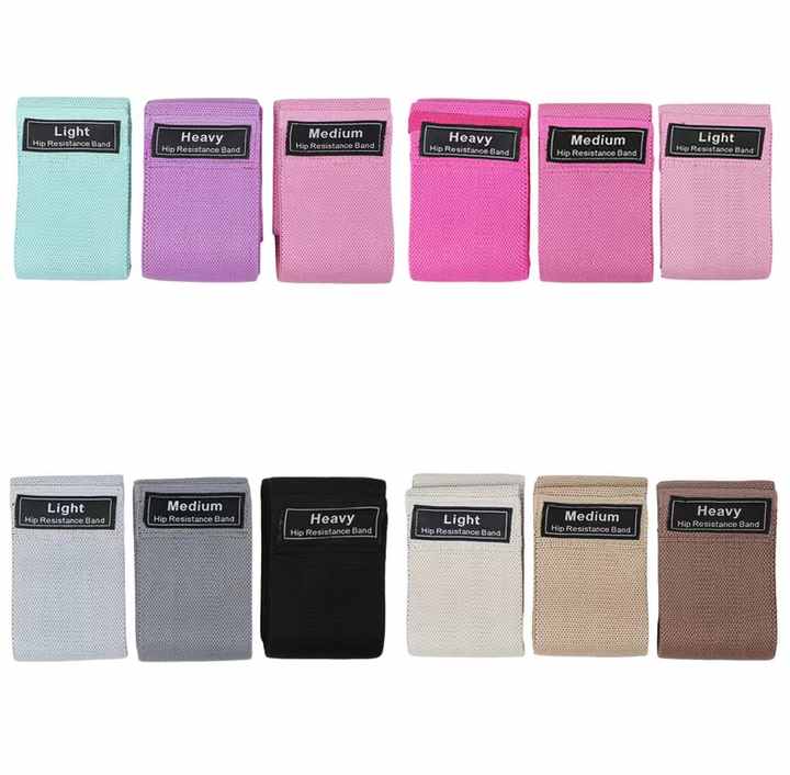 Wholesale Fitness Fabric Booty Bands - Customizable Resistance